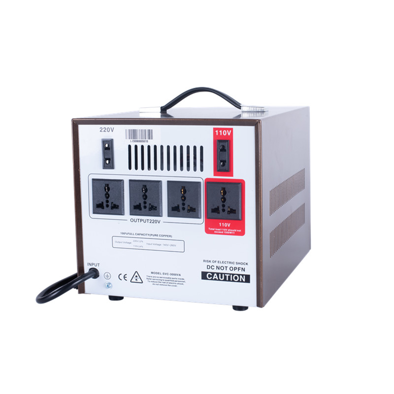 SVC-3000VA Digital Display +2USB 110V 220V Automatic Voltage Stabilizer ...