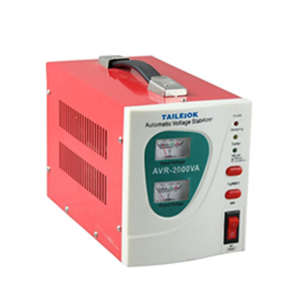 AVR SVR-AVR TLD Series Relay Voltage Stabilizer LED Meter White - TAILEIOK